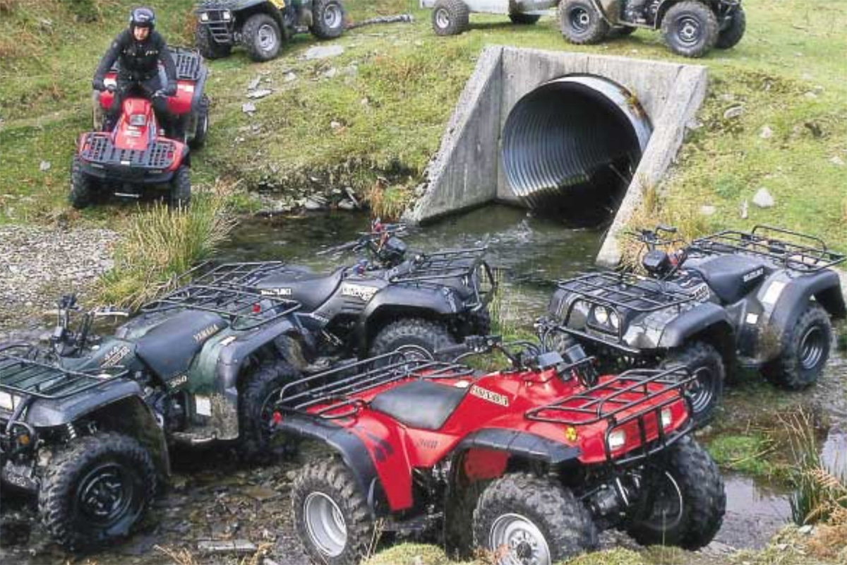 Practical test: Seven ATVs in comparison - Profi