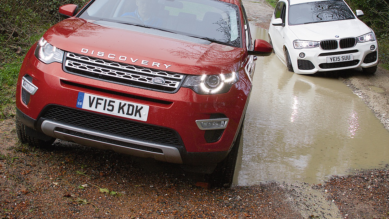 BMW X3 vs Land Rover Discovery Sport - Profi