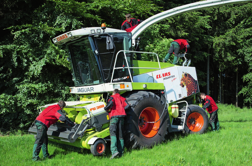 Claas Jaguar 800, Part I - Profi