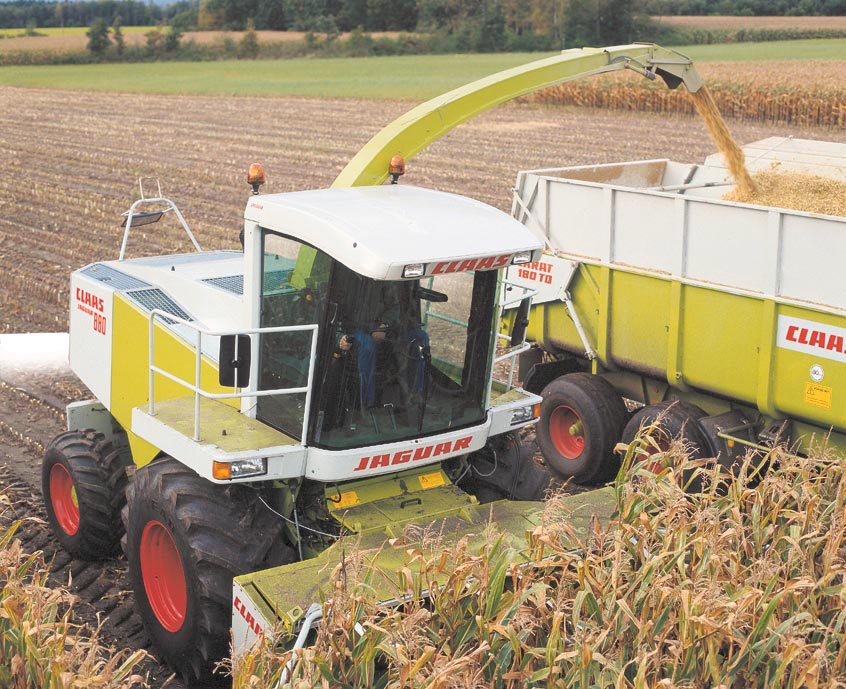 Driving impressions: Claas Jaguar 880 forage harvester - Profi