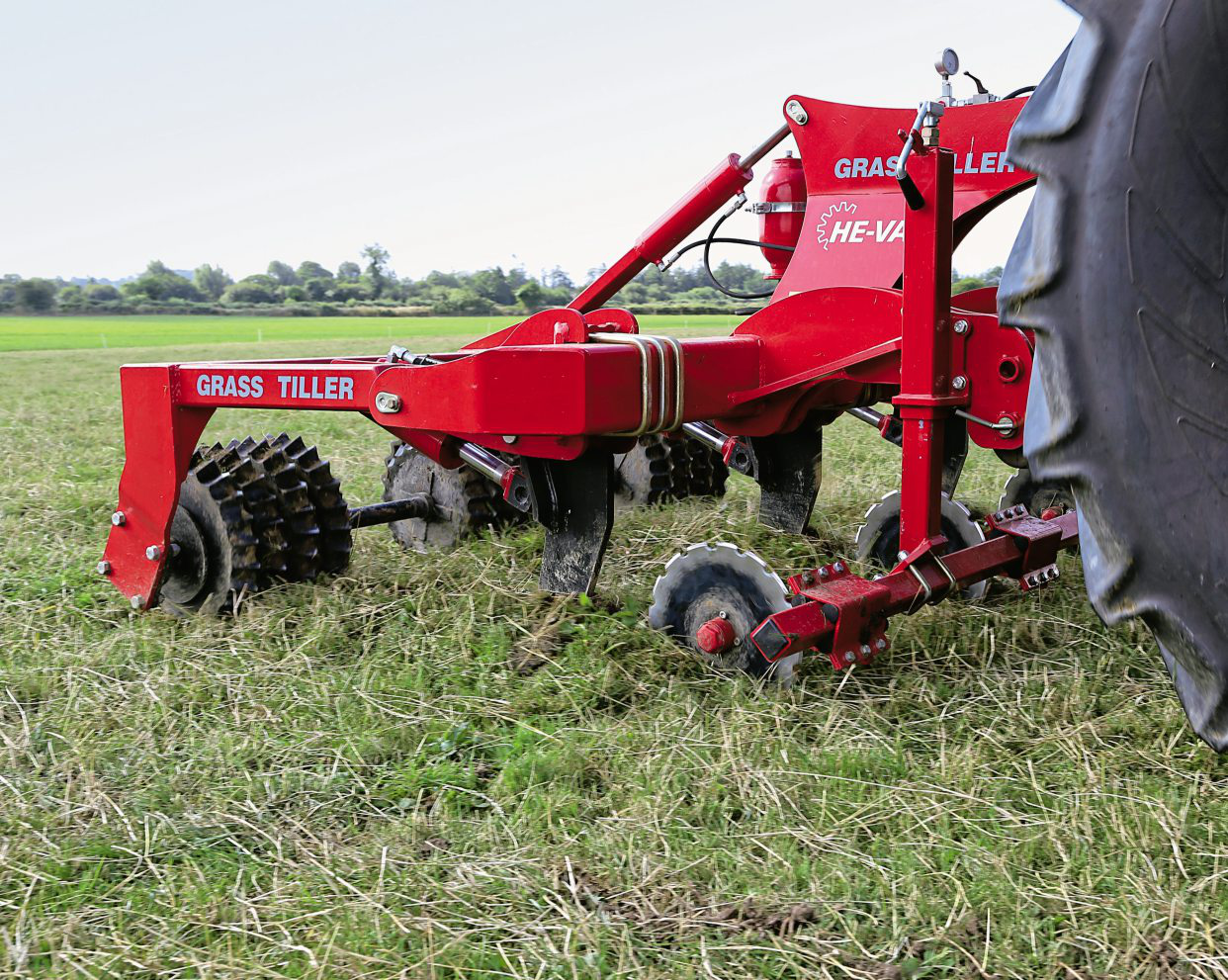 He-Va Grass Tiller subsoiler - Profi