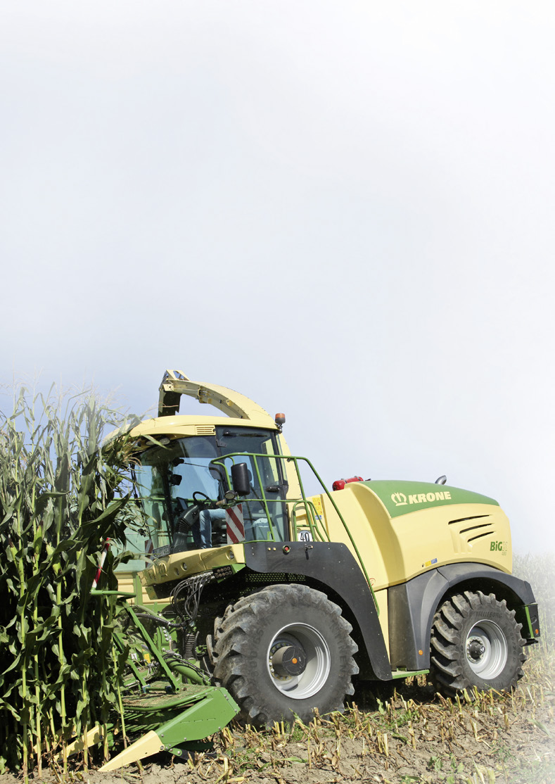 Krone Big X 480 forage harvester - Profi