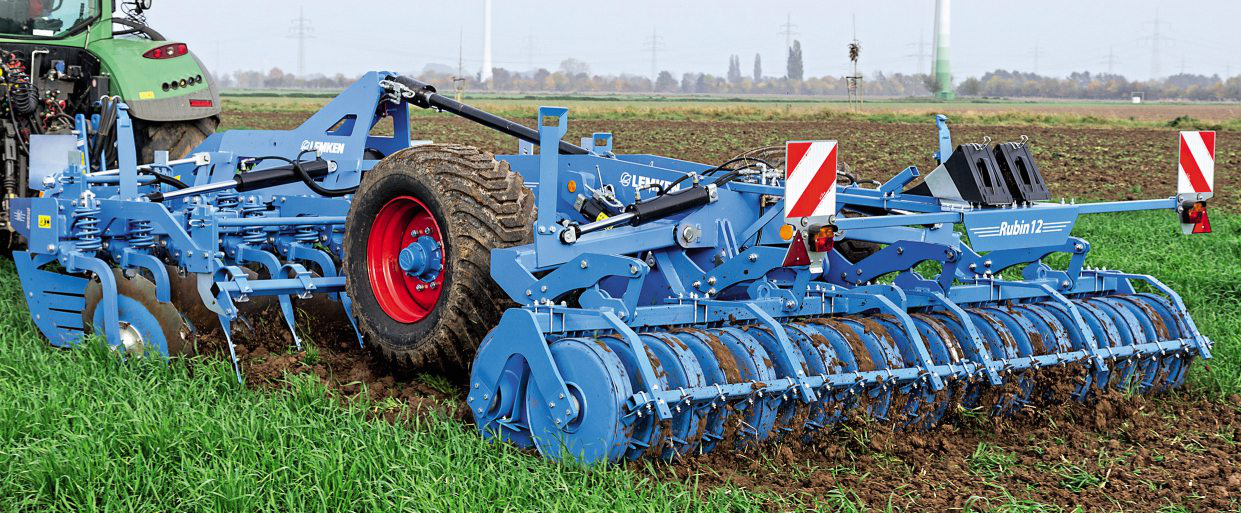 Lemken Rubin 12/300 U and 12/400 KUA disc cultivators - Profi