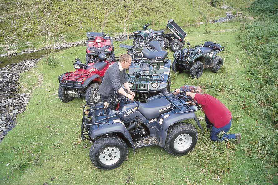 Practical test: Eight ATVs in comparison - Profi