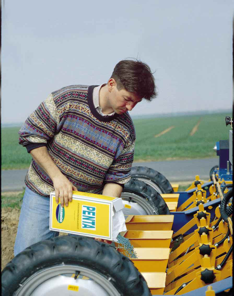 Five sugar beet drills in comparison: - Profi
