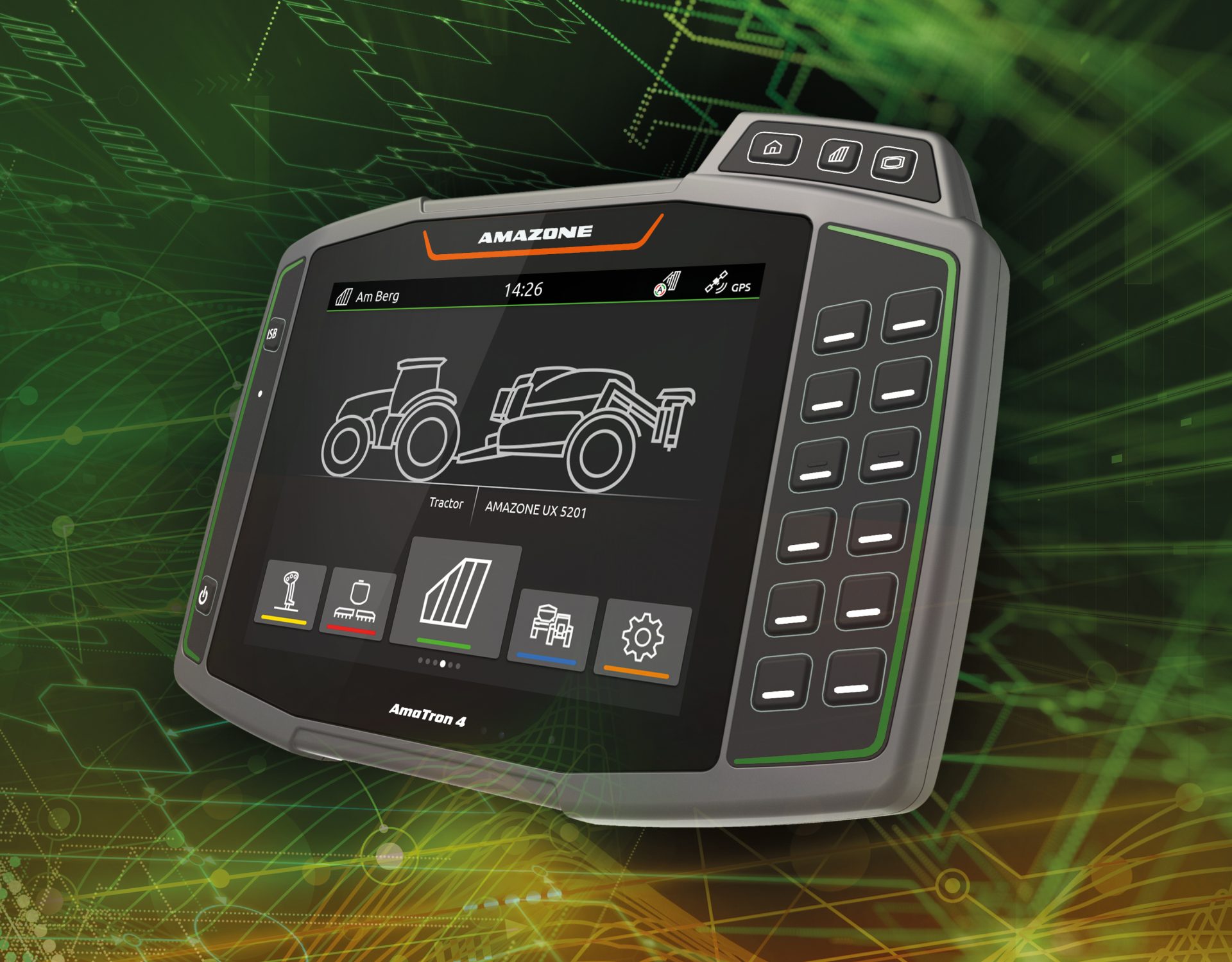 Amazone’s AmaTron4 ISOBUS terminal - Profi