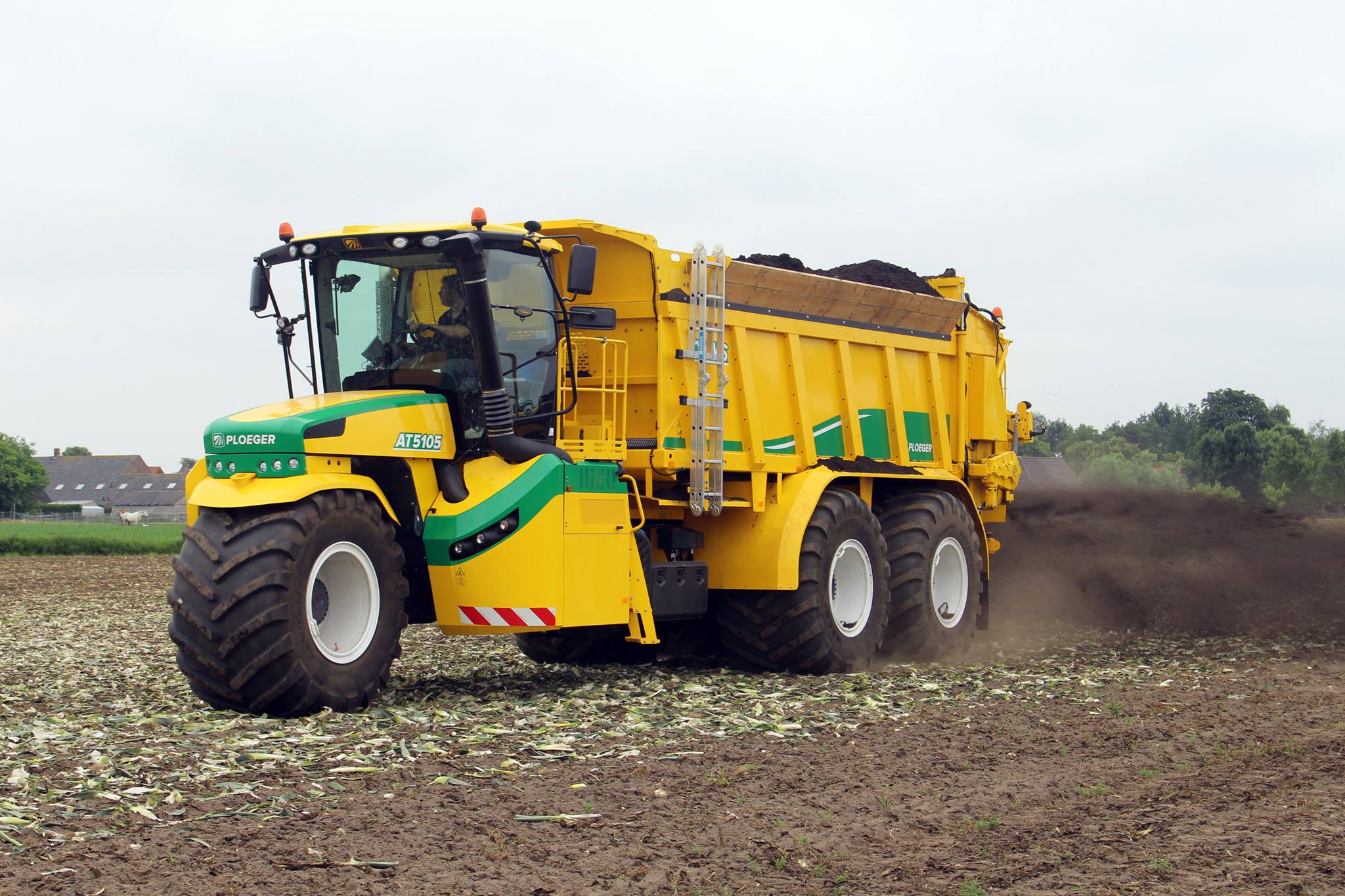 Ploeger field tests first five wheeler - Profi
