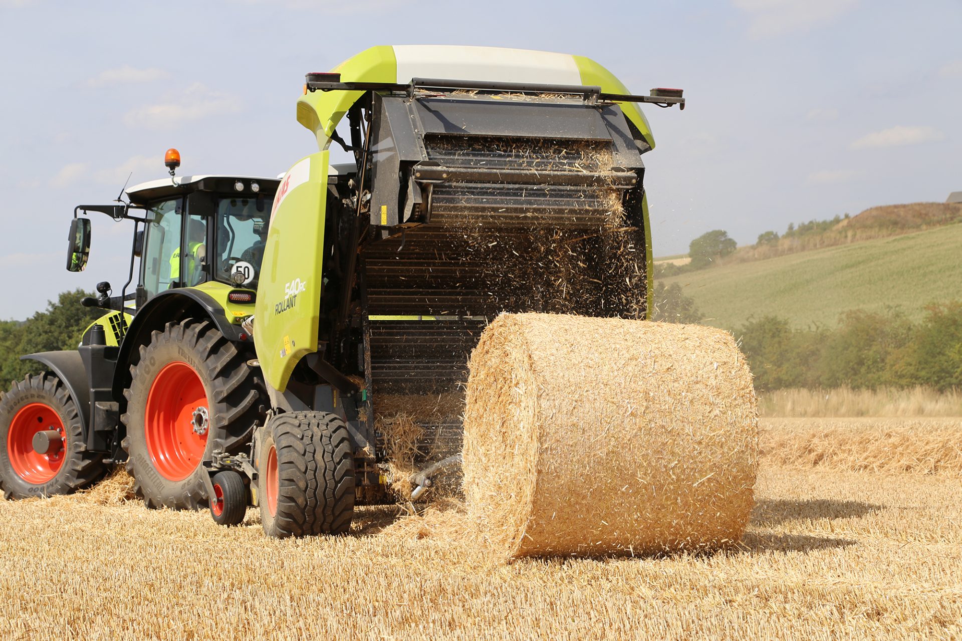 Back in the game - Claas Rollant 540 RC fixed-chamber round baler - Profi