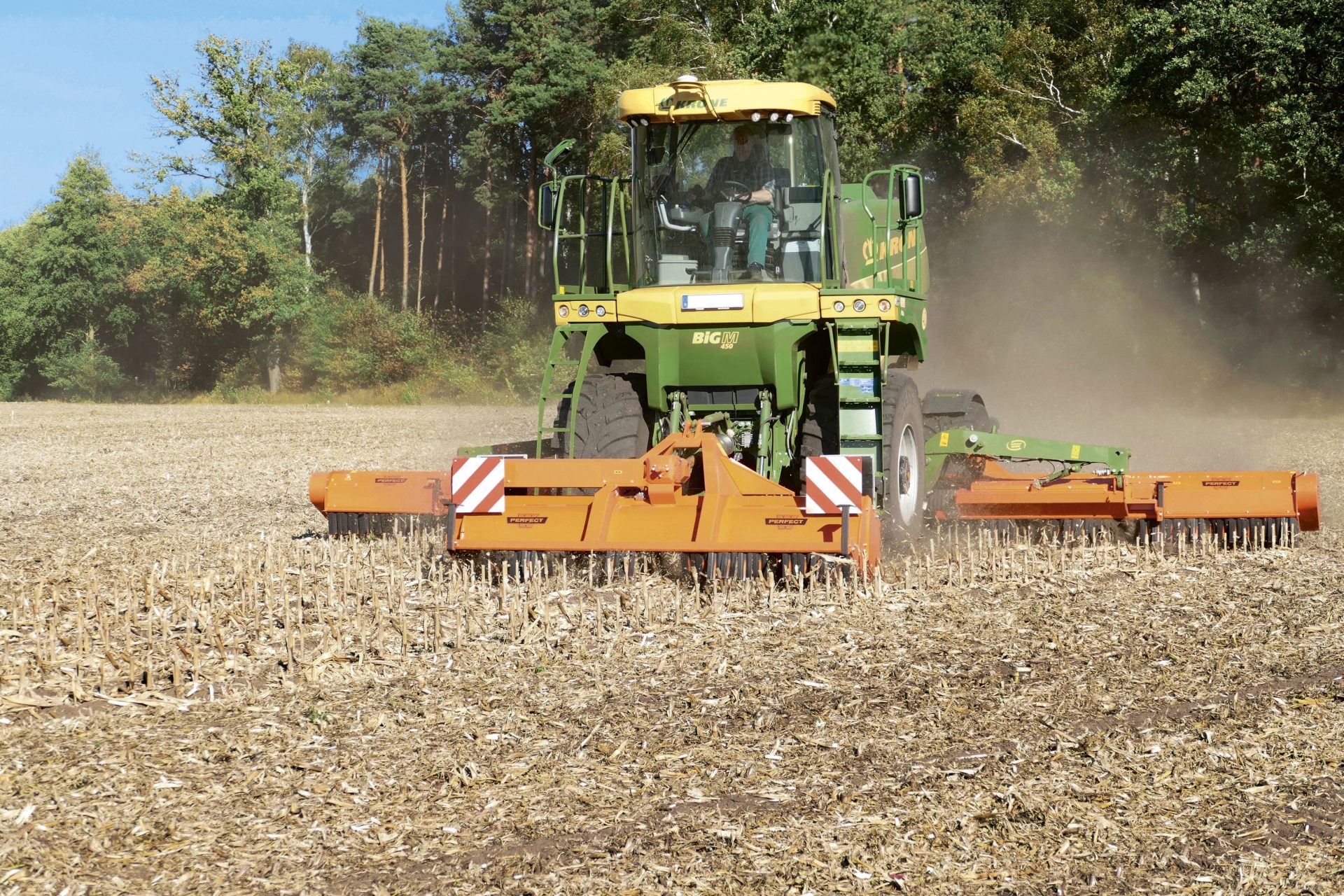 Mulching option for the Big M - Profi