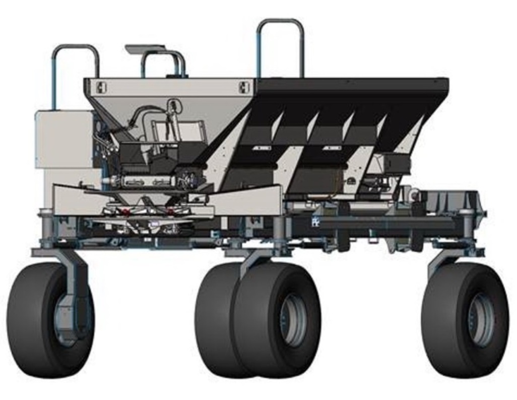 Autonomous fertiliser spreader in the making - Profi