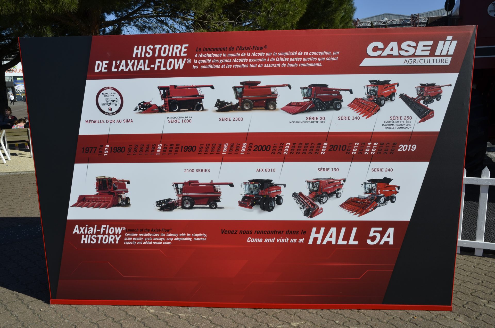First Axial-Flow combine in Europe - Profi