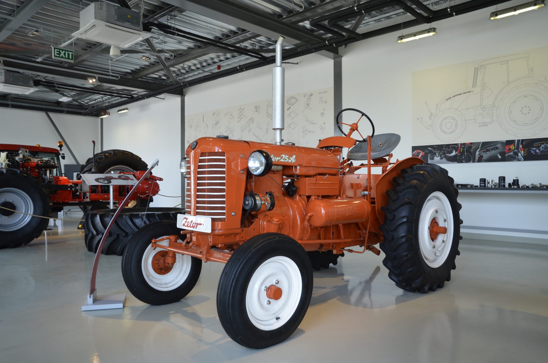 Peek into the past at the Zetor gallery - Profi