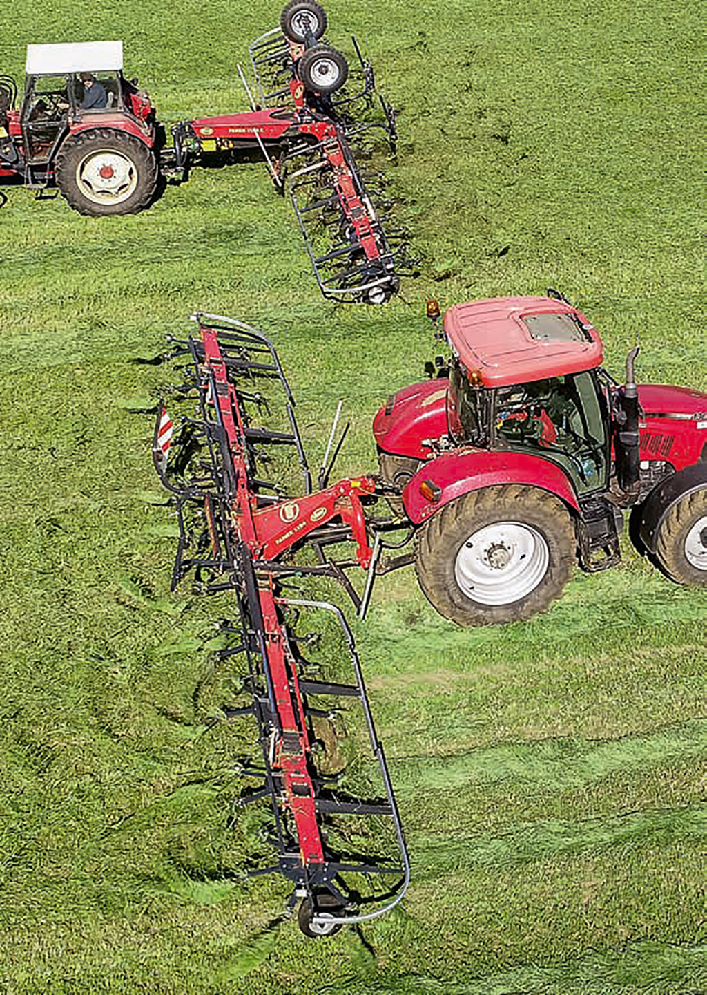 Vicon Fanex 1124 and 1124C tedders - Profi