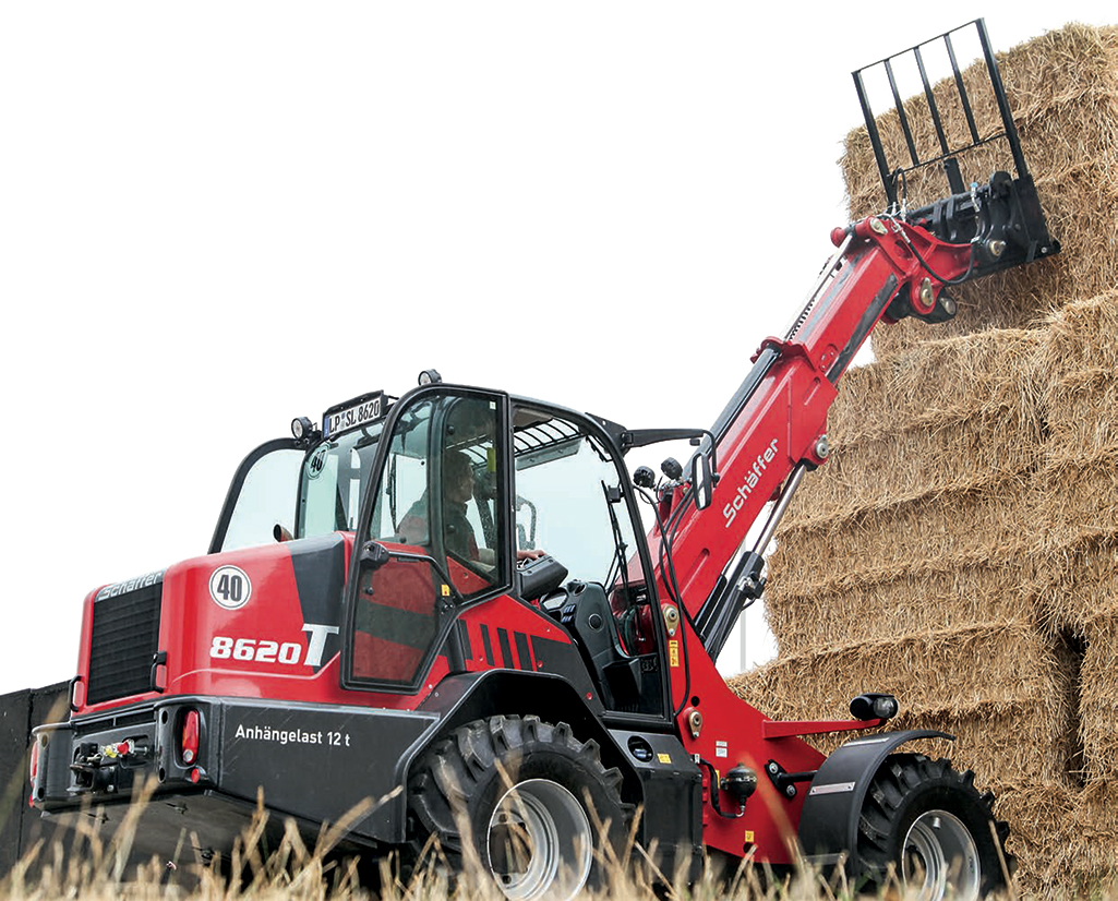 Schäffer 8620T telehandler - Profi