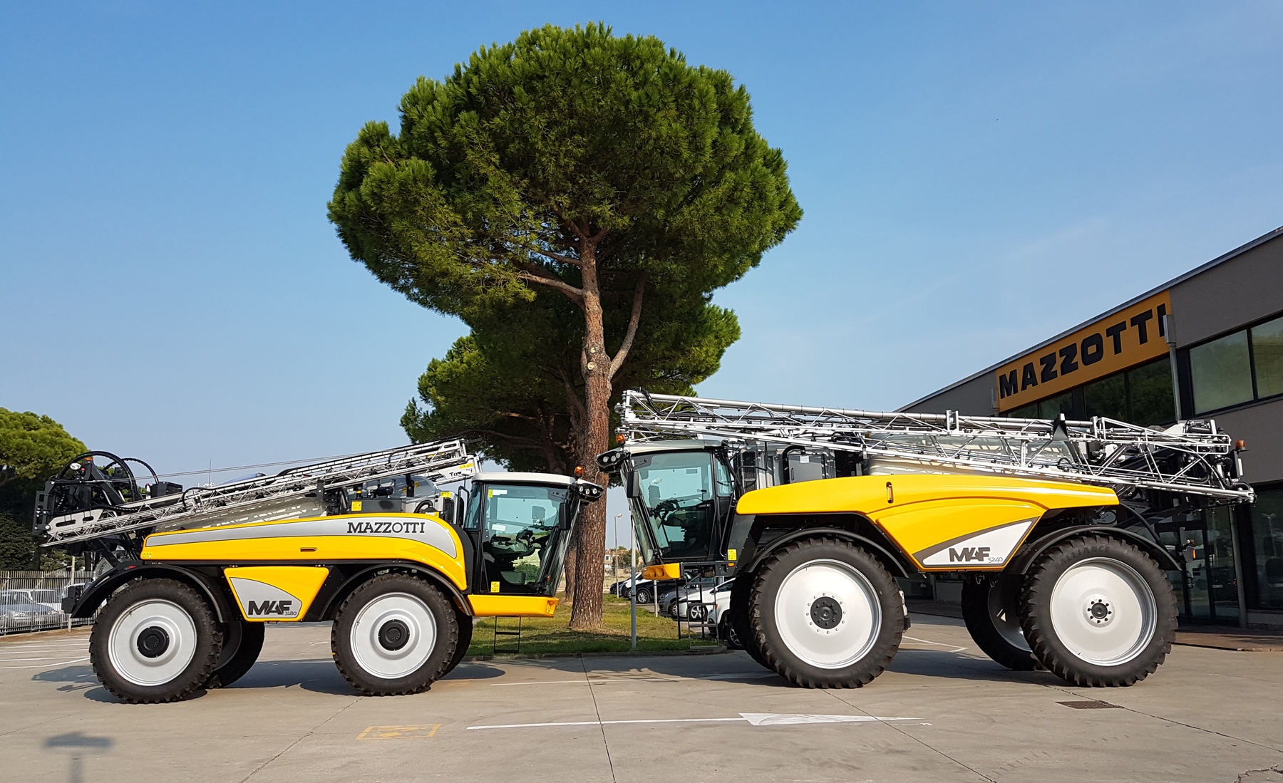 UK show debut for Mazzotti sprayers - Profi