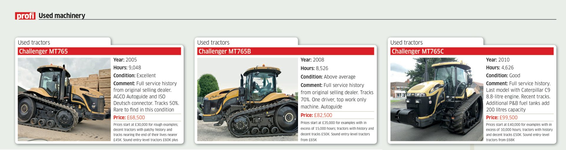 Challenger MT700 series tracked tractors: Invest in the best to save ...