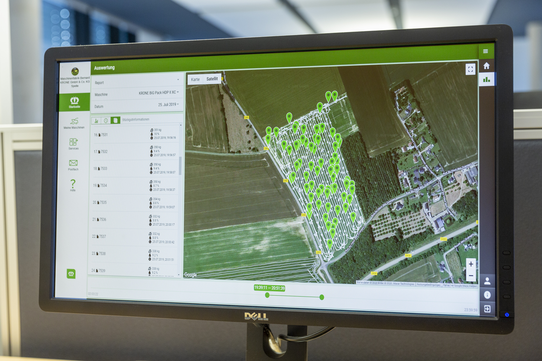 Smart Krone way to analyse field data - Profi