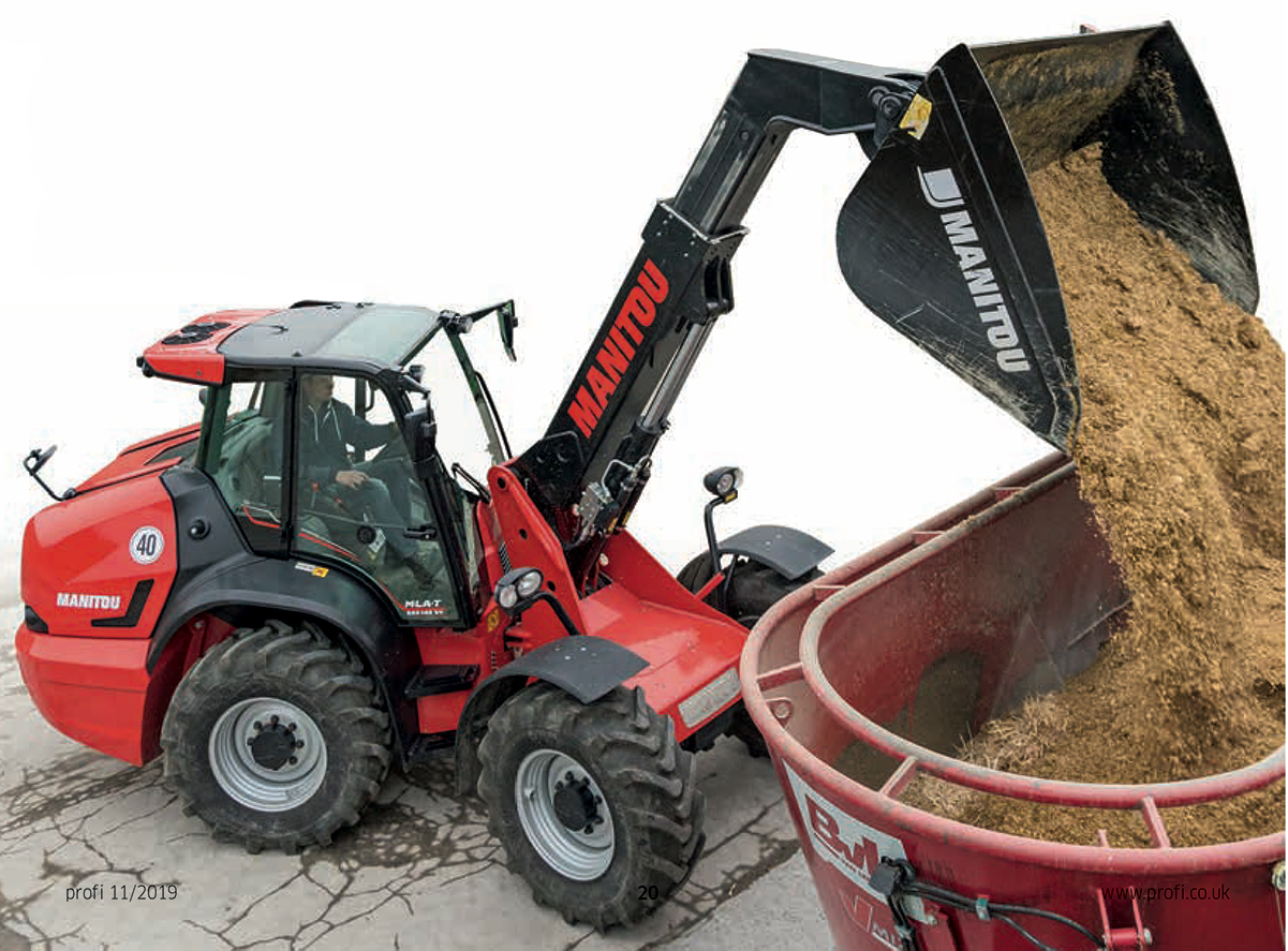 Manitou MLA-T 533-145 V+ pivot-steer telehandler: Back again - Profi