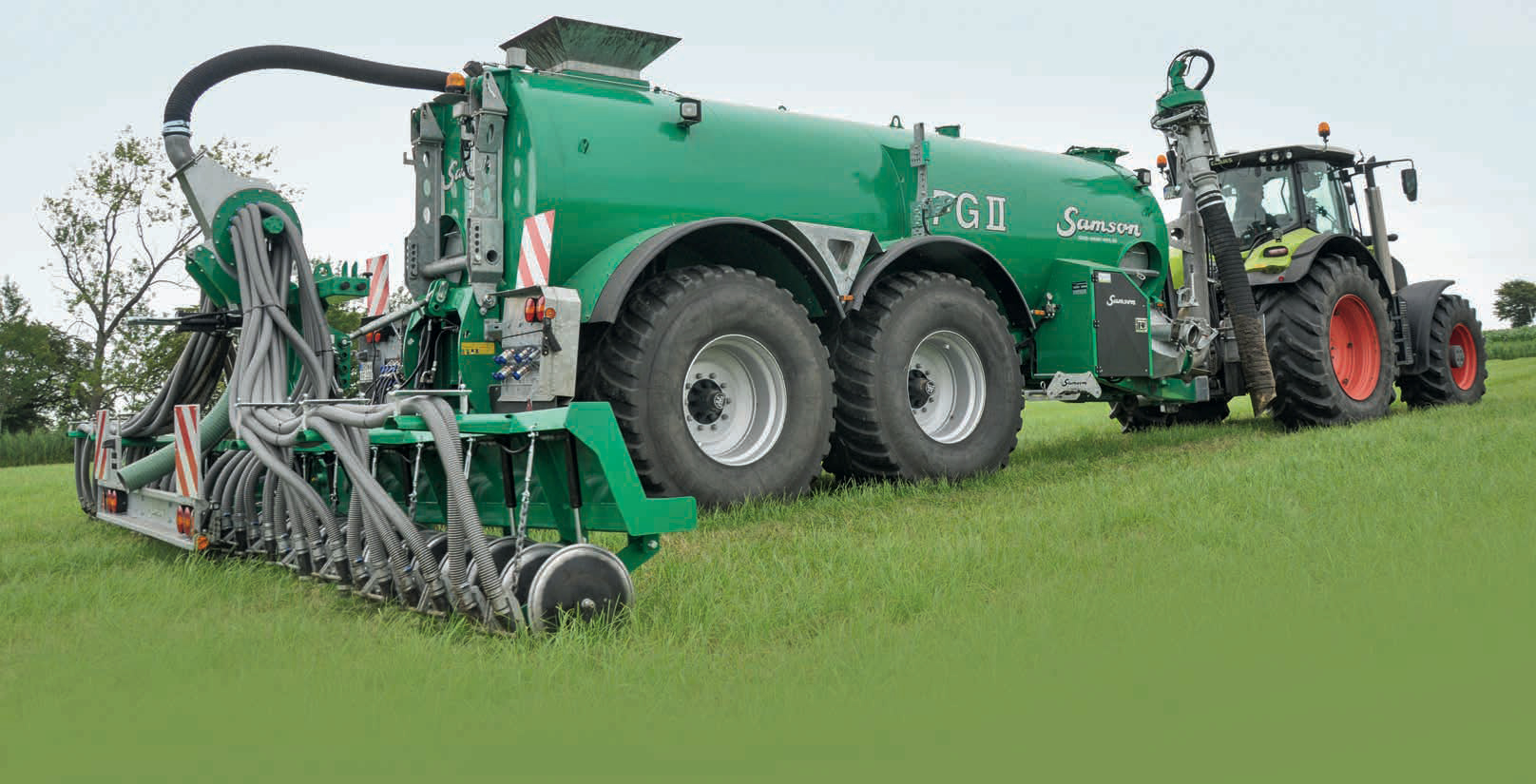 Samson PG II 16 slurry tanker: Low pressure, fast filling - Profi
