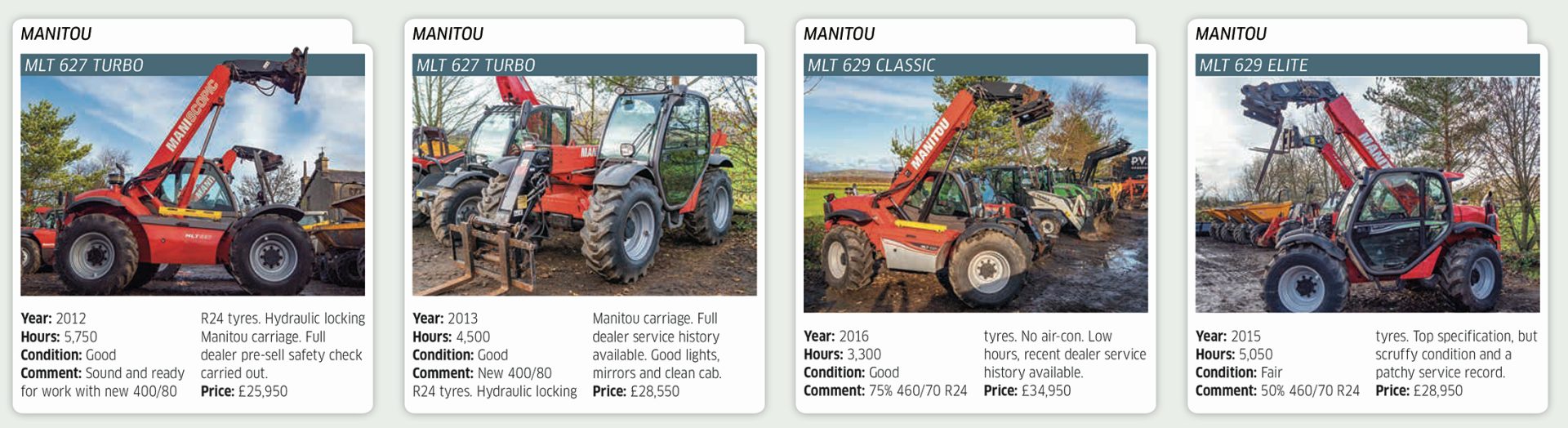 Manitou MLT 627 and MLT 629 telehandlers: Pain in the rear or a great ...