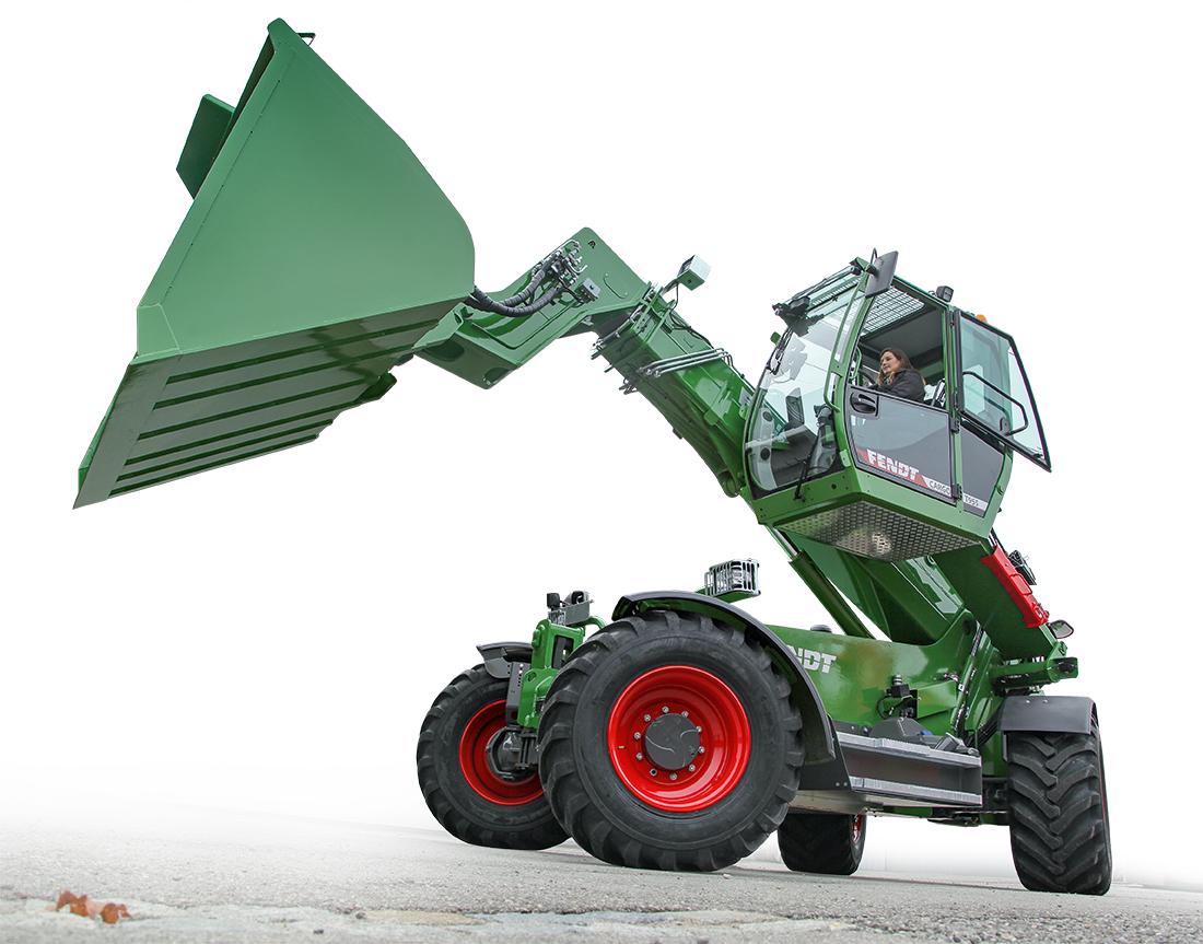 Fendt Cargo T955 telehandler: The high seat - Profi