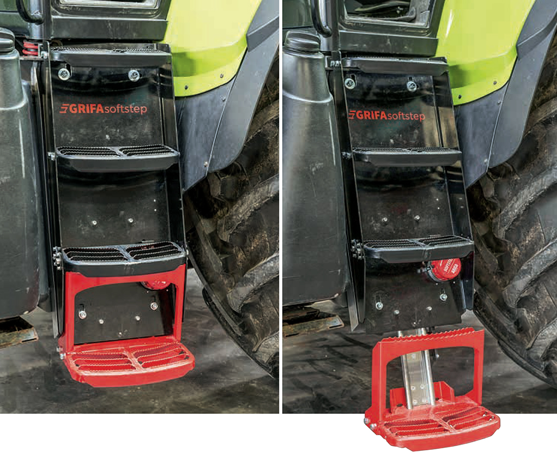 Grifa Softstep tractor access: Stepping down softly - Profi