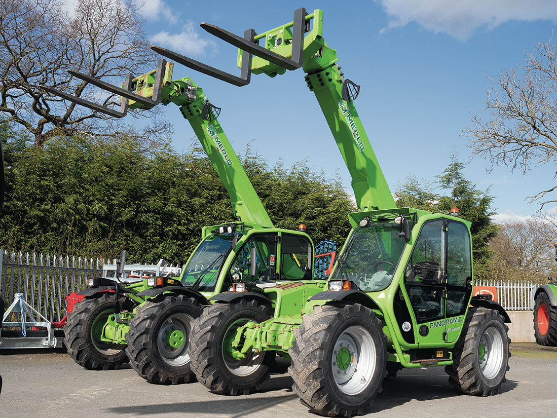 Merlo P32.6 and TF33.7-115 telehandlers: Same green, different taste ...