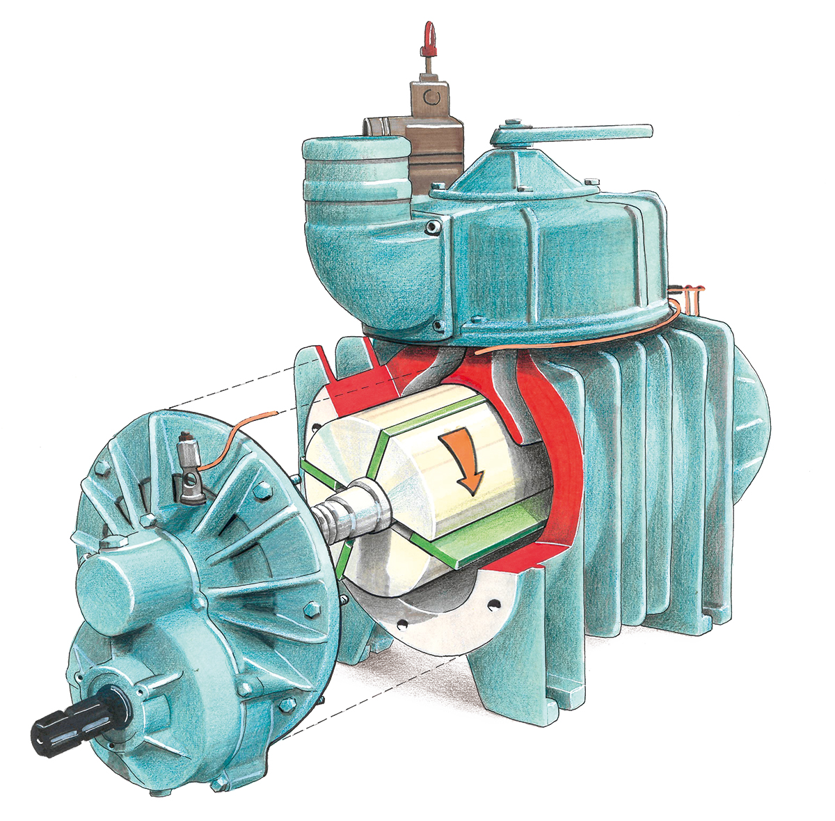 How it works: The vacuum pump - Profi