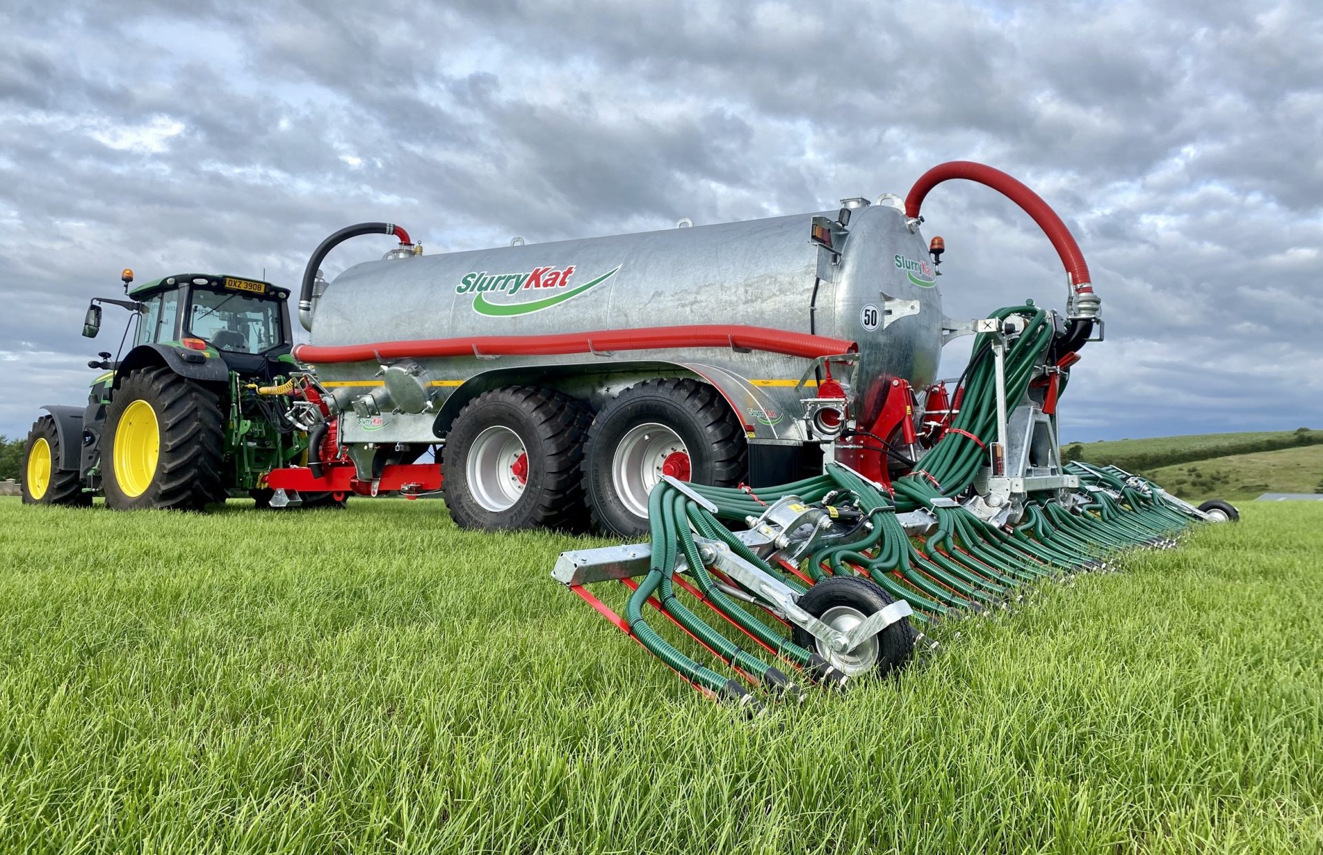 Lighter SlurryKat trailing shoe injectors - Profi