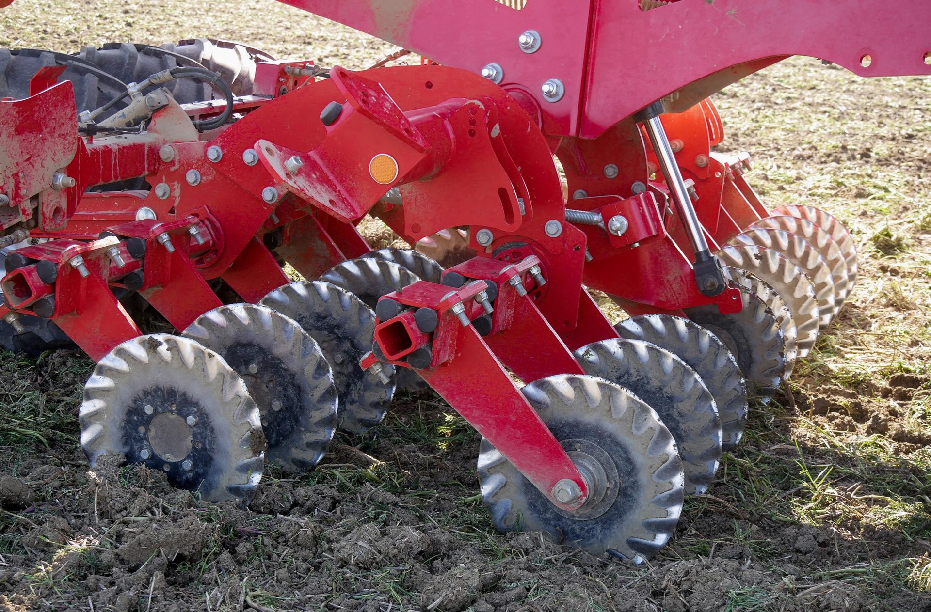Minimum disturbance disc for Kverneland U-Drill - Profi