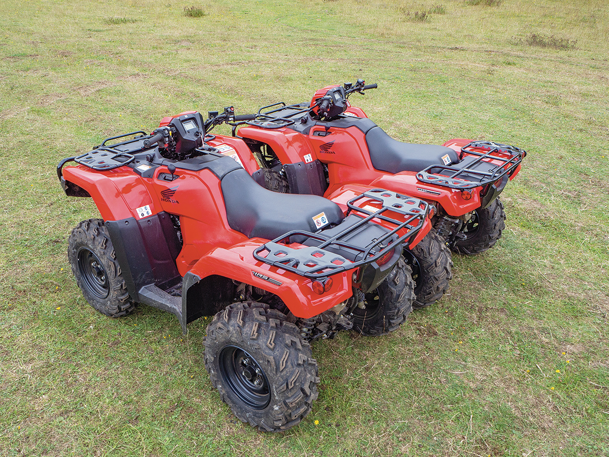 Driving Impression: Honda Fourtrax 420 and Foreman 520 ATVs - Profi