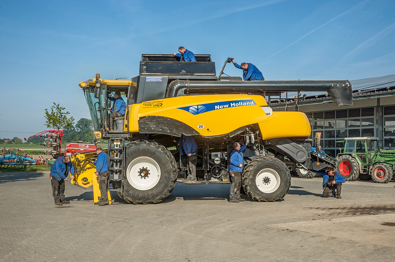 Tuning: Combine harvesters - Profi