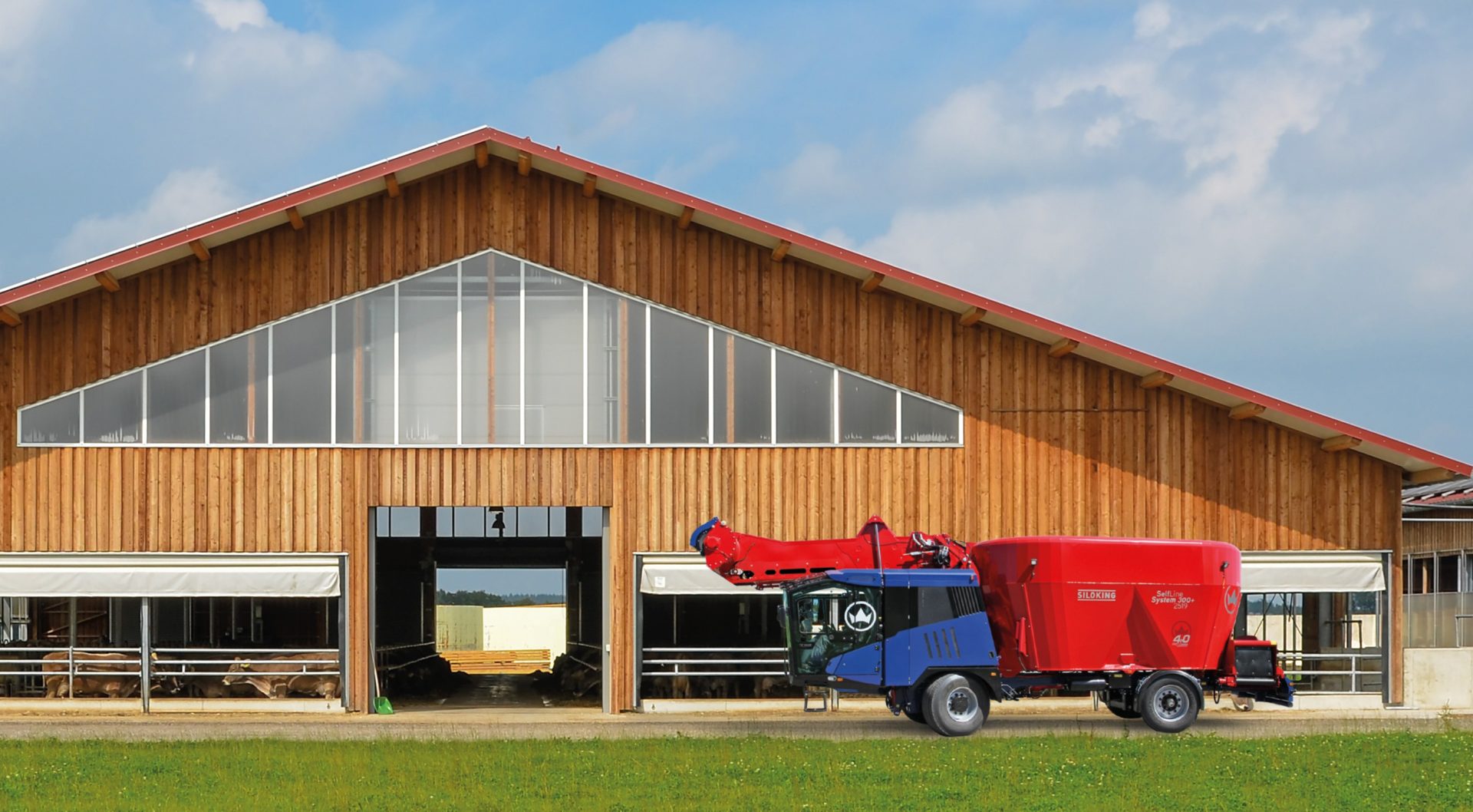 Siloking 300+ self-propelled mixer wagon - Profi