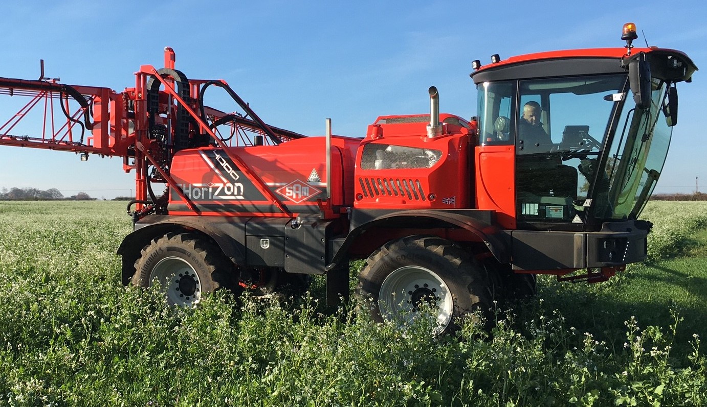 Intelligent tyres for SAM sprayer - Profi