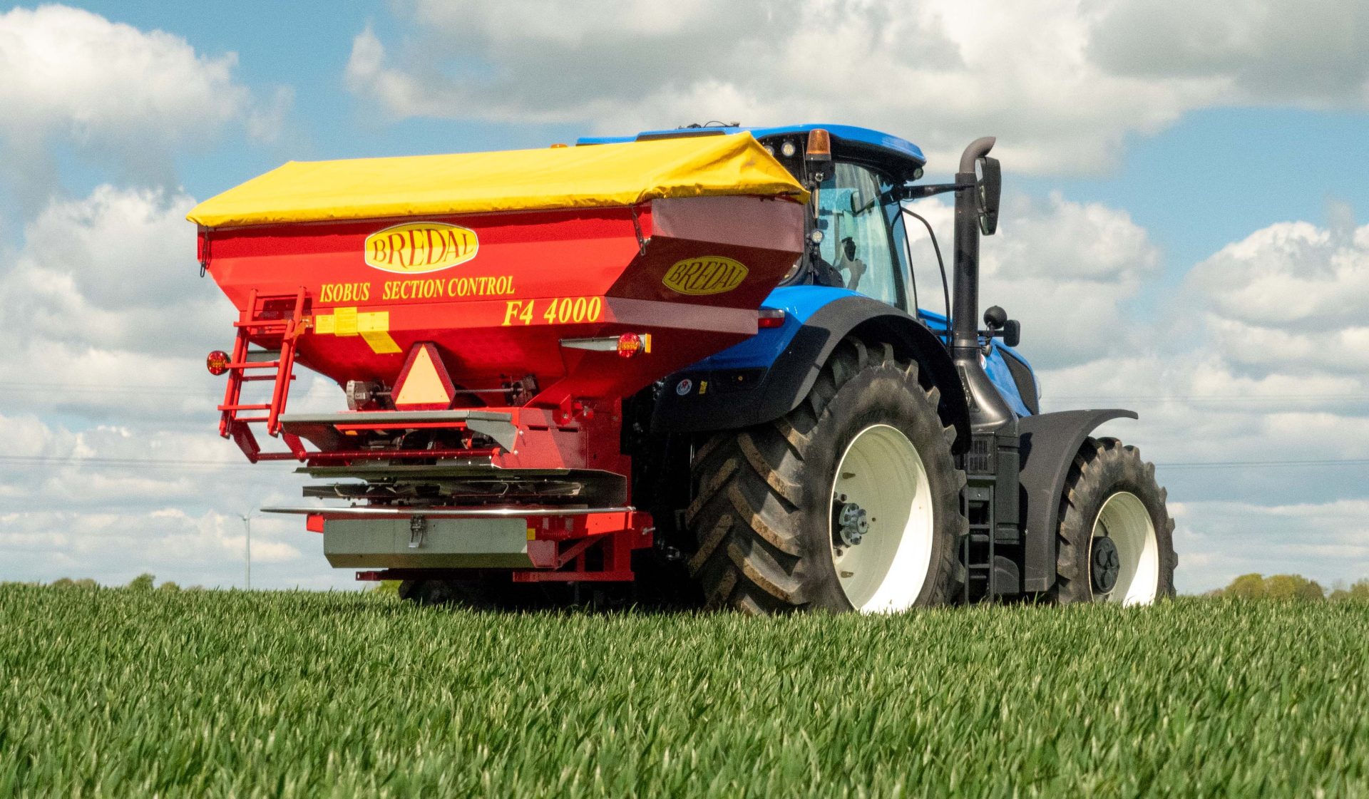 Automatic control of KRM Bredal spreader - Profi