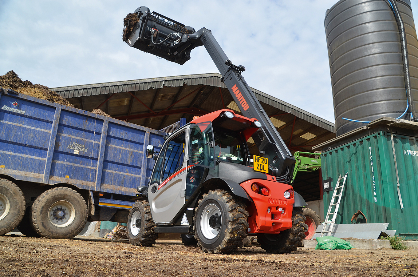 Manitou MLT 420-60H telehandler: Mini-est Manitou - Profi