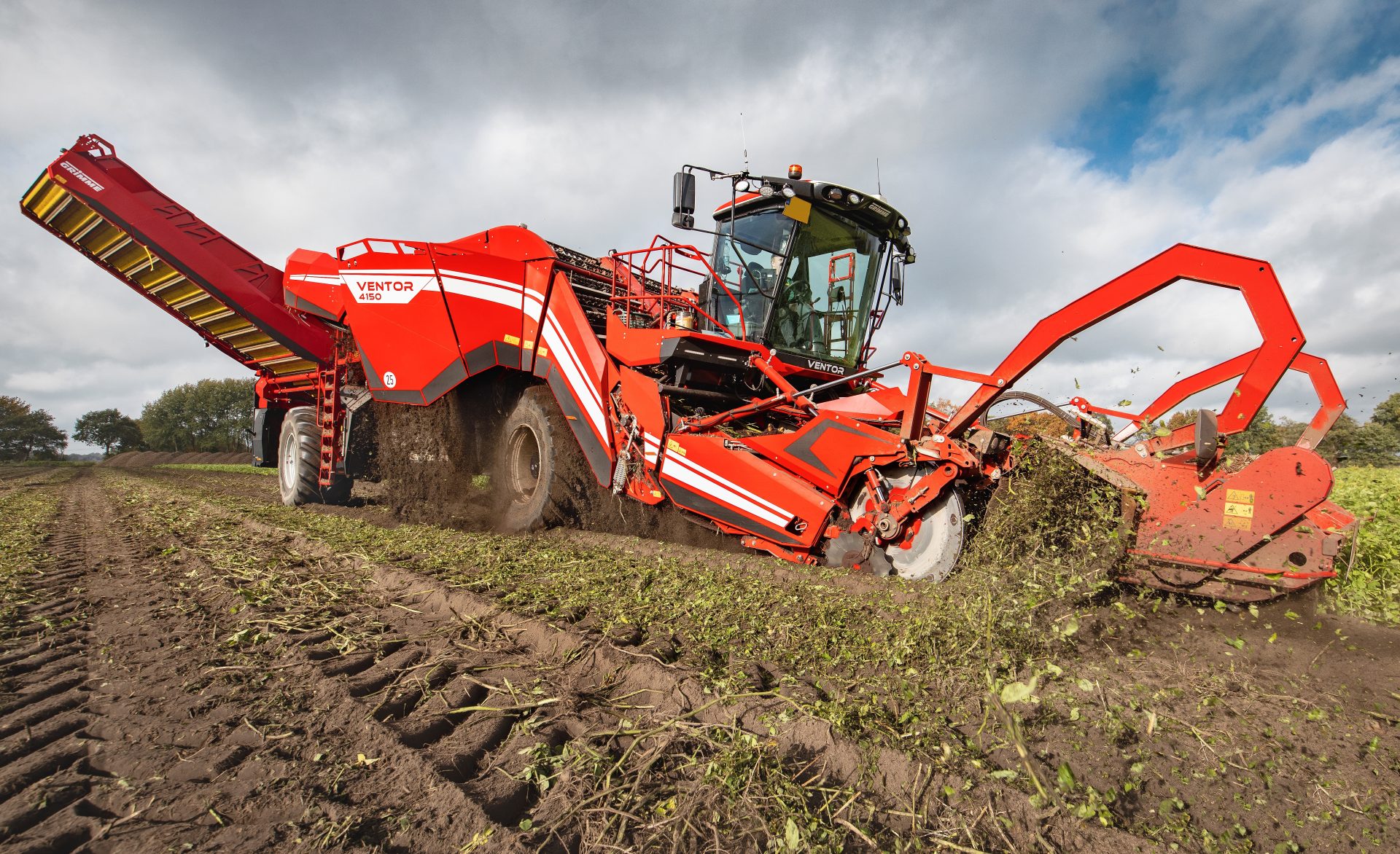 Haulm topper for the Ventor - Profi