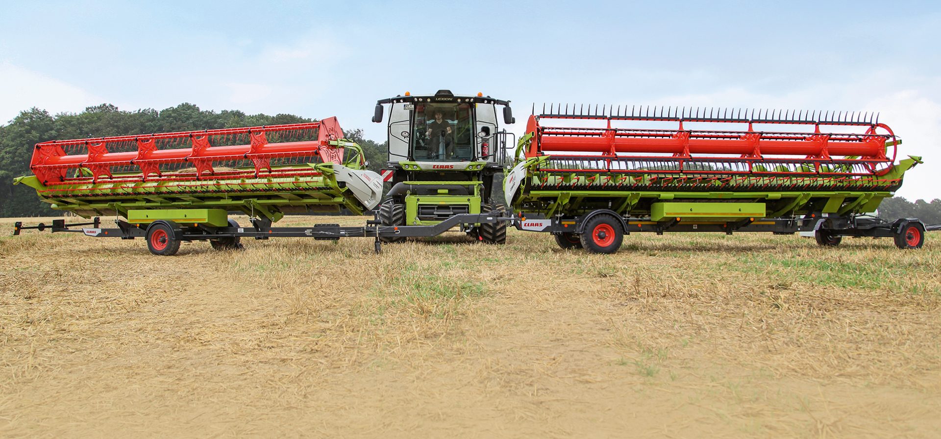 Claas Vario versus Convio headers: Auger or belts? - Profi