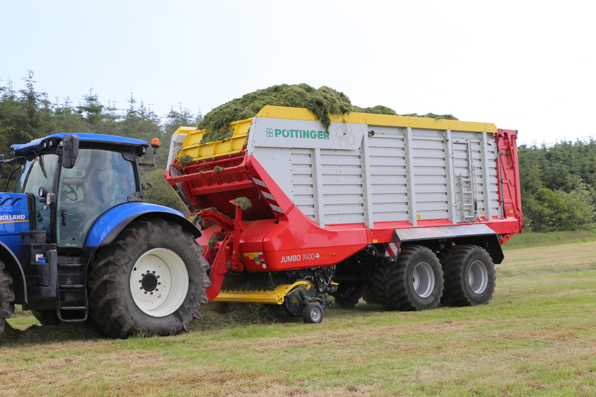 Jumbo wagons for 500hp tractors - Profi