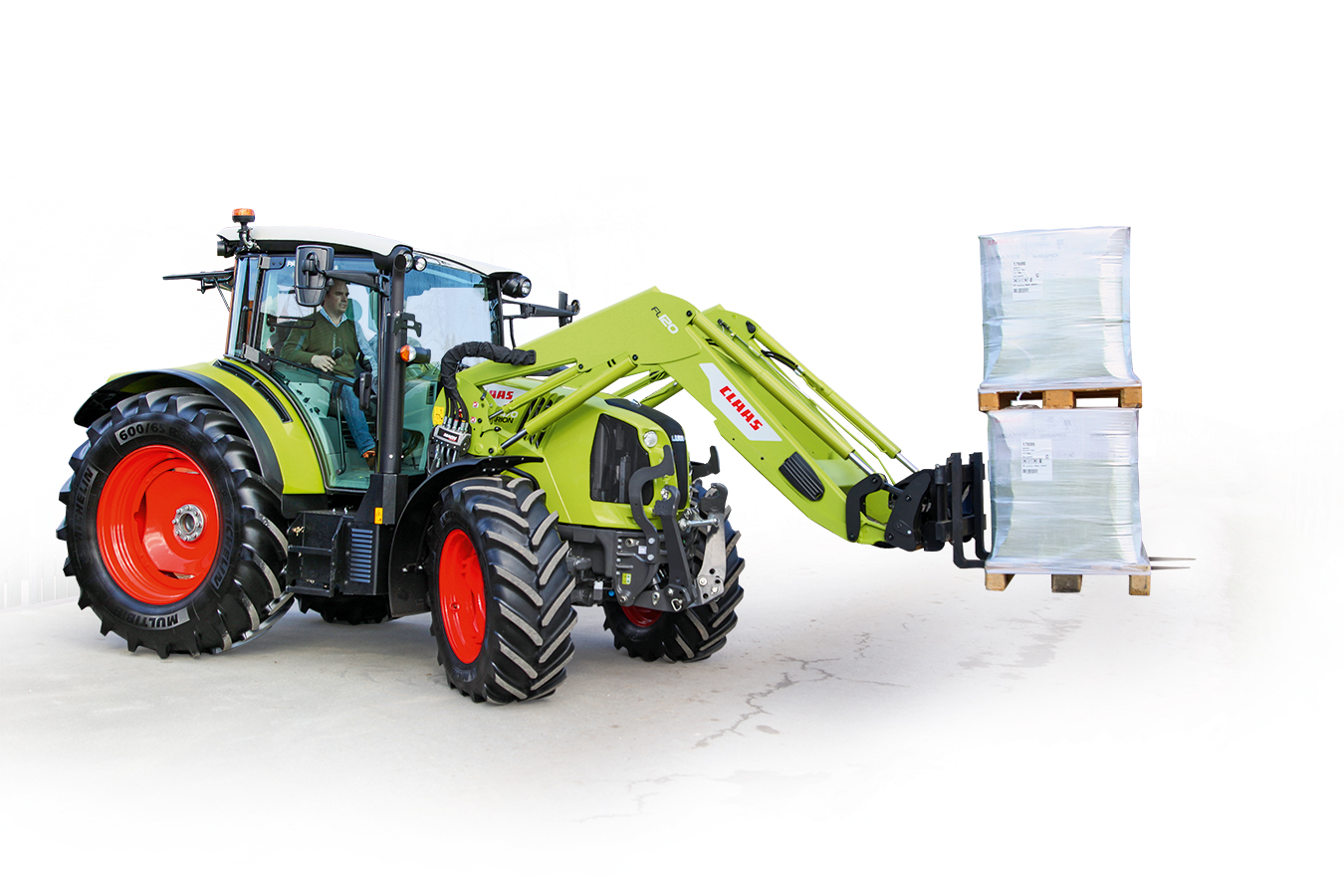 Claas Arion 470: More horsepower, more lift power ... and cleaner - Profi