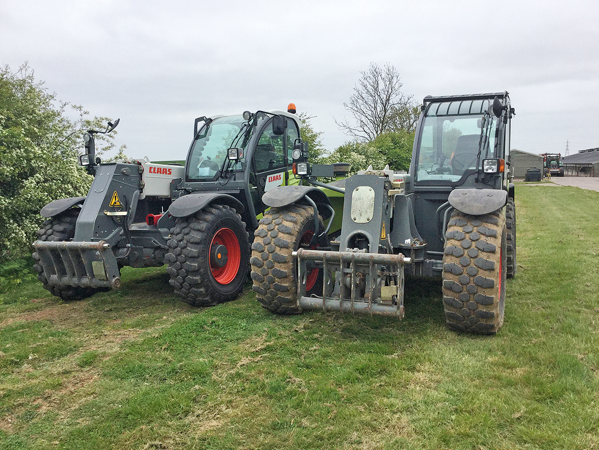 Telehandler tyre users: Loads more wear - Profi