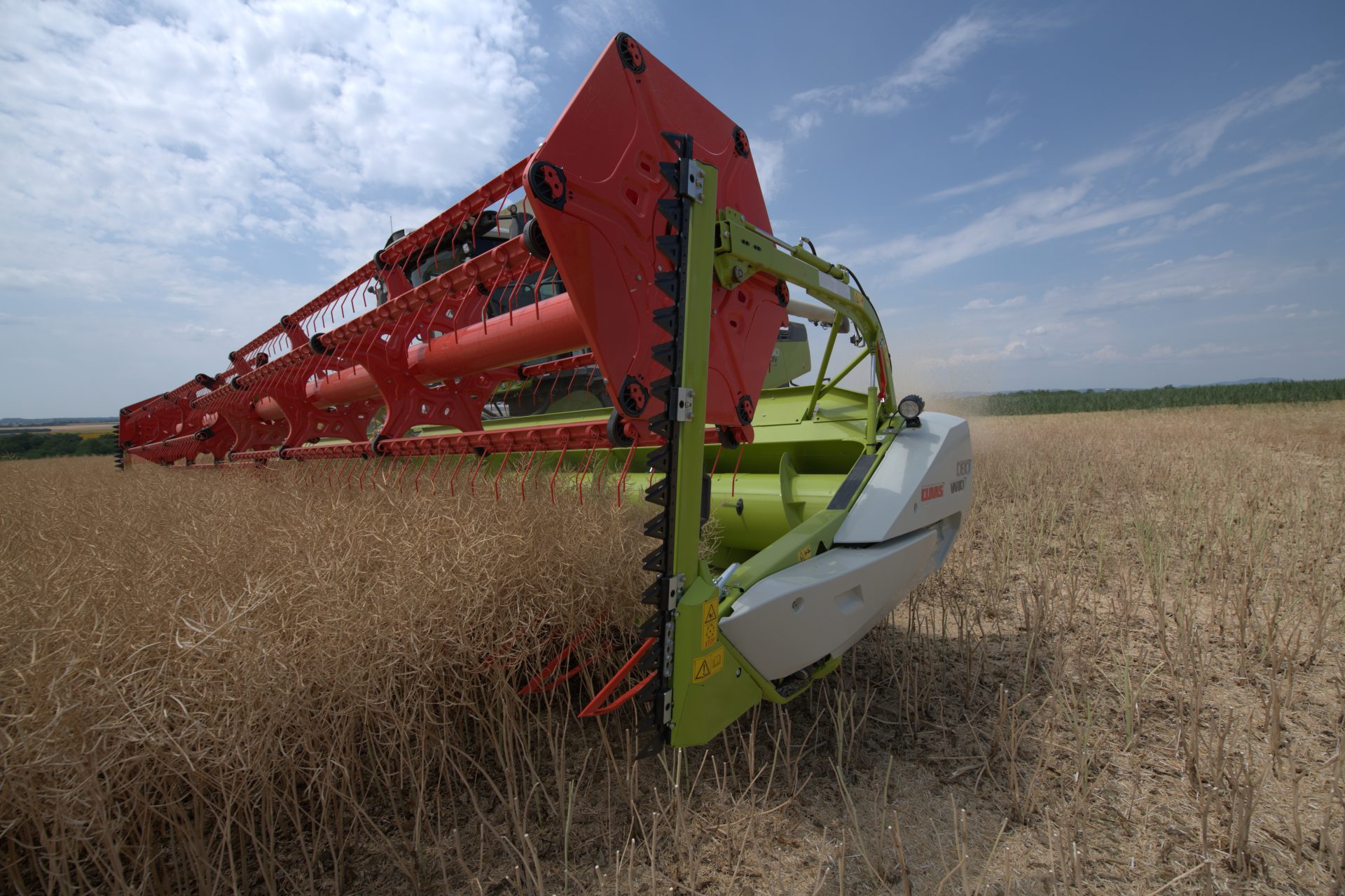 New features for Claas headers - Profi