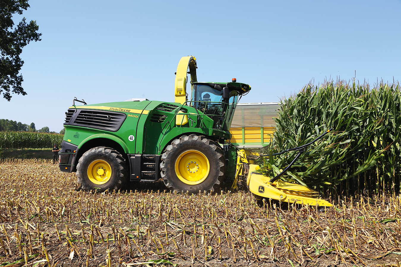 John Deere 9600 forager: In-house powerhouse - Profi