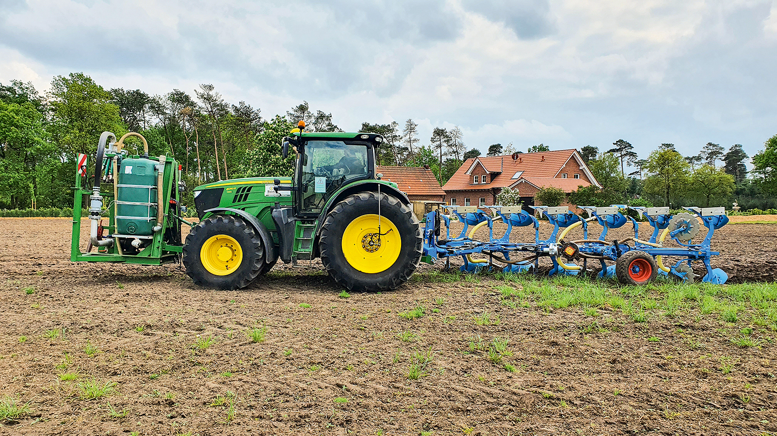 The slurry plough project: Slurry under furrows - Profi