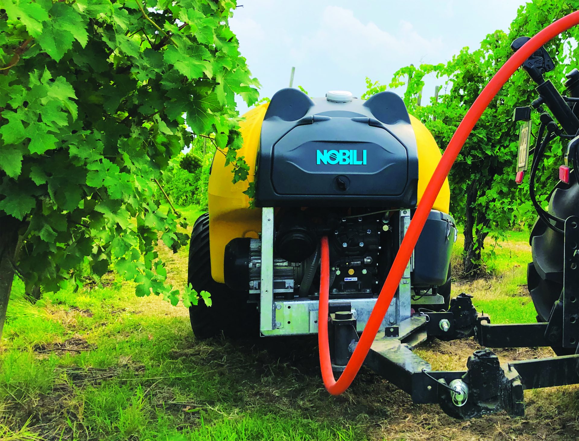 Electric sprayer at Italian show - Profi