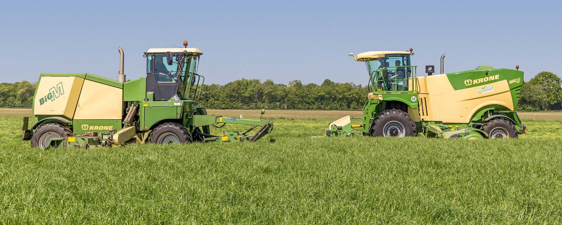 Krone Big M I versus Krone Big M 450: Mower pioneer vs high-tech ...