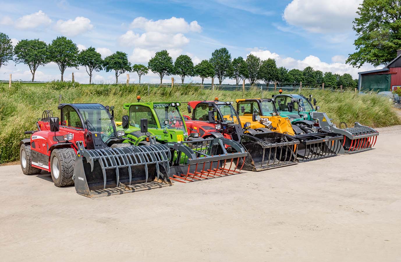 2.5t telehandlers compared, Part 2: Delving into the detail - Profi