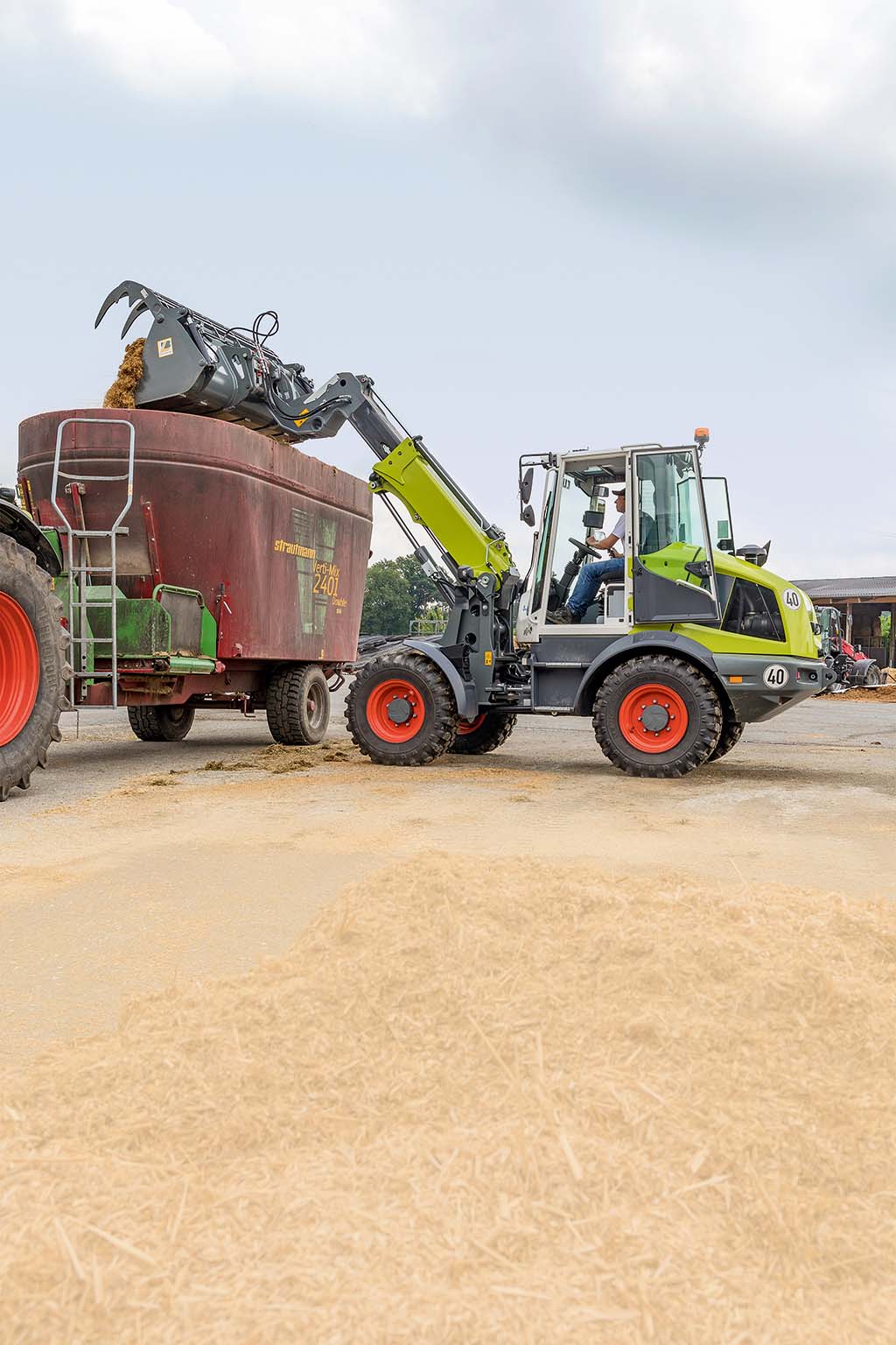 Claas Torion 738 T Sinus loader: Line extended - Profi