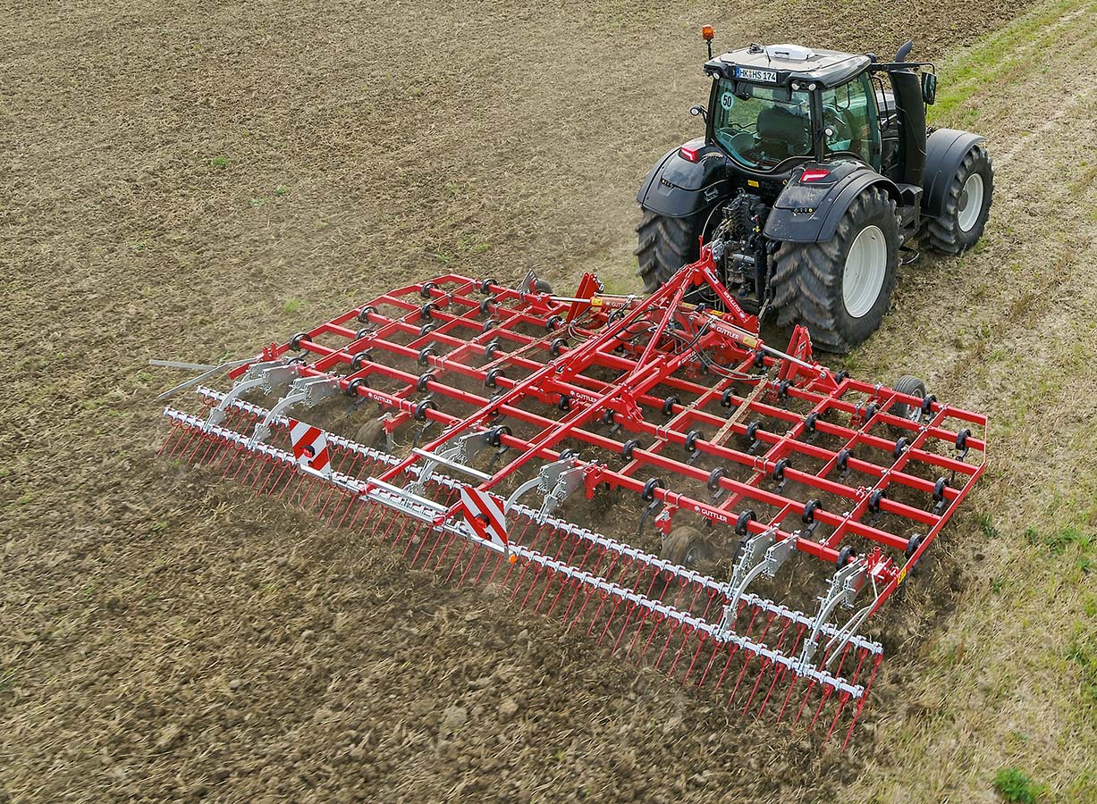 Güttler SuperMaxx 70-7 Bio cultivator: Tine tilling versatility - Profi