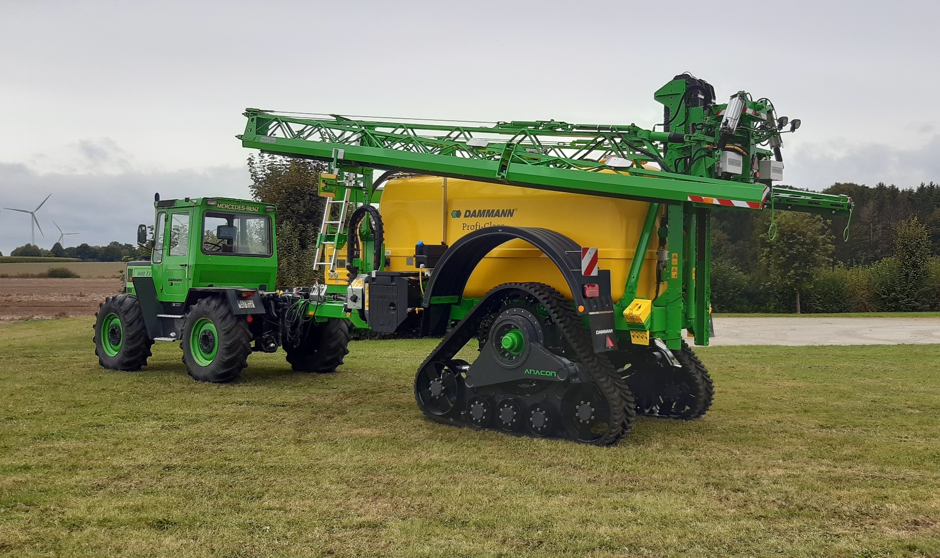 More sprayers on tracks - Profi